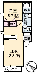 カーサ・シオネ201｜モール前不動産の千年ホーム